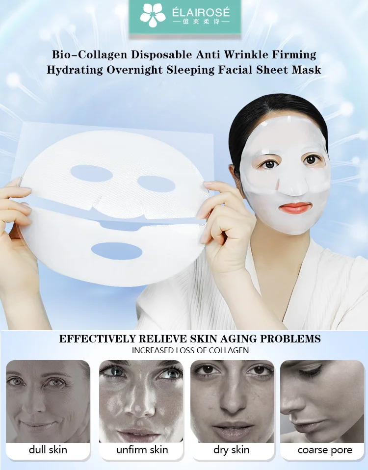 Bio-collagen Hydrogel Mask - Deep Hydration & Pore Minimizing