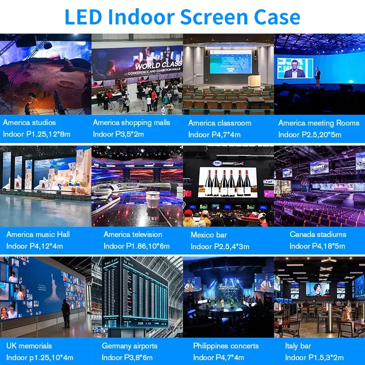 Indoor LED Digital Signage - 6m X 3m Led Display System