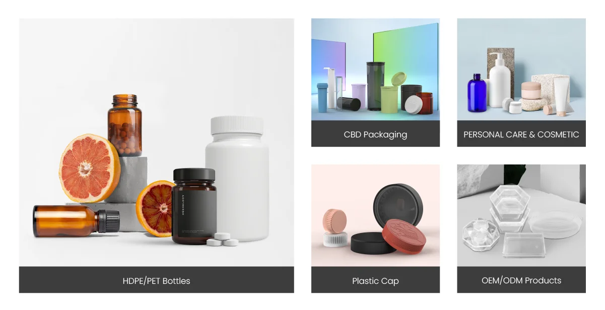 Plastic Face Cream Body Jars Butter Jars Scrub Containers Packaging ...