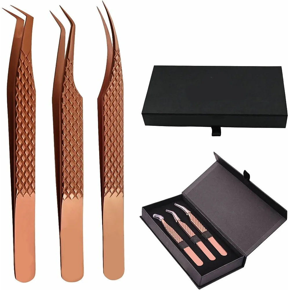 Lab Different Types Blunt End Straight Stainless Steel Tweezers