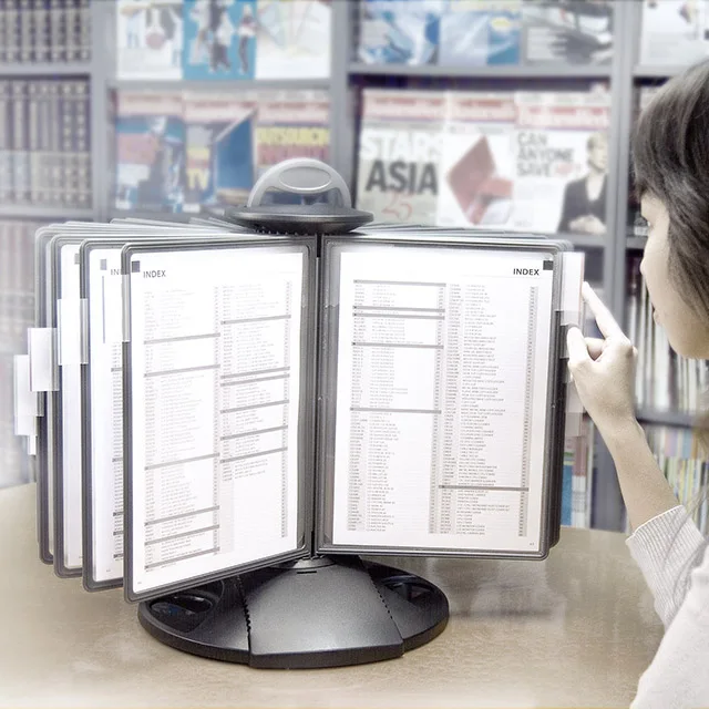 Hanging File Folder Document Organizer Rotary Display Aidata - Buy ...