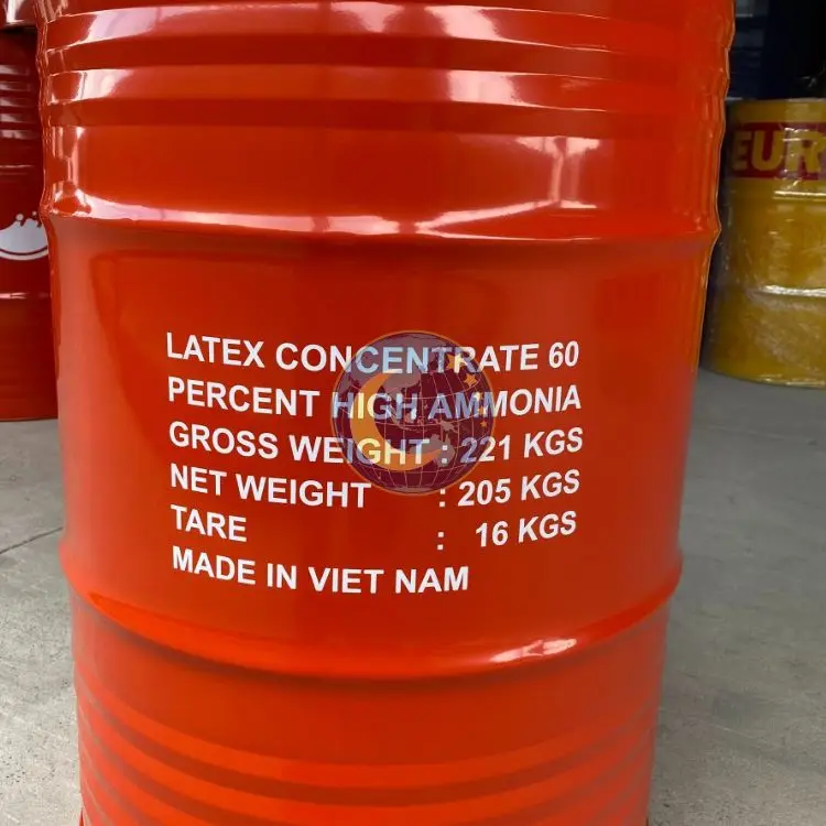 High Quality Natural Rubber Latex Liquid 60% DRC