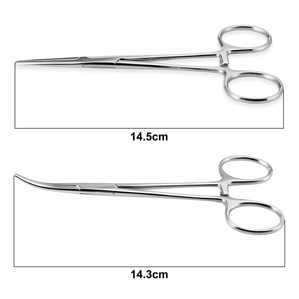 Locking Tweezer Clamps Hemostats For Nurses Fishing Forceps Tattoo Body ...