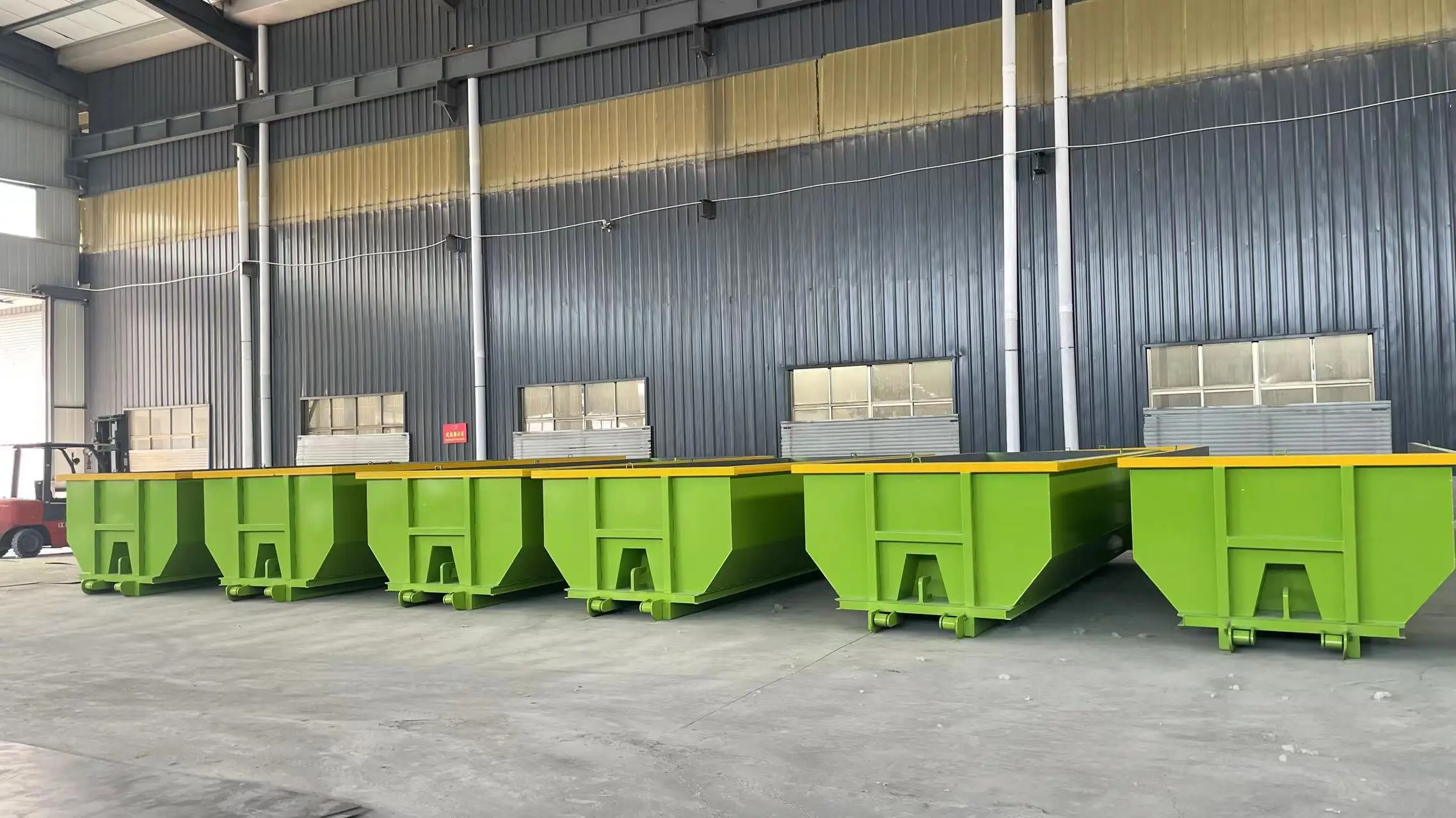 Construction Waste Collection Roll on Roll off Container Disposable ...