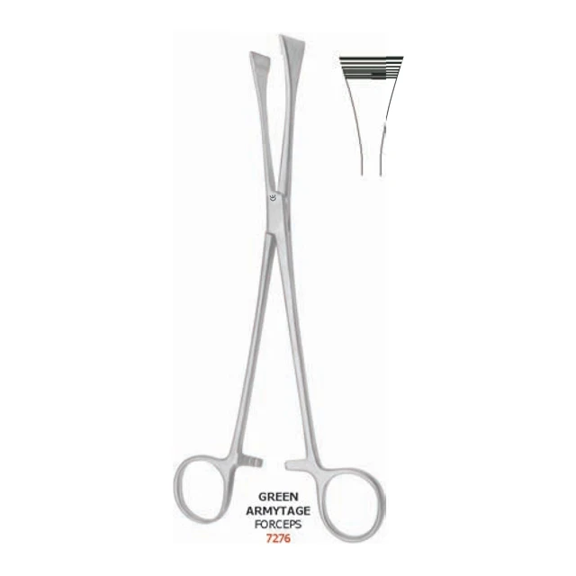 Green Armytage Forceps General Surgical Instruments Set Lanes Tissue ...