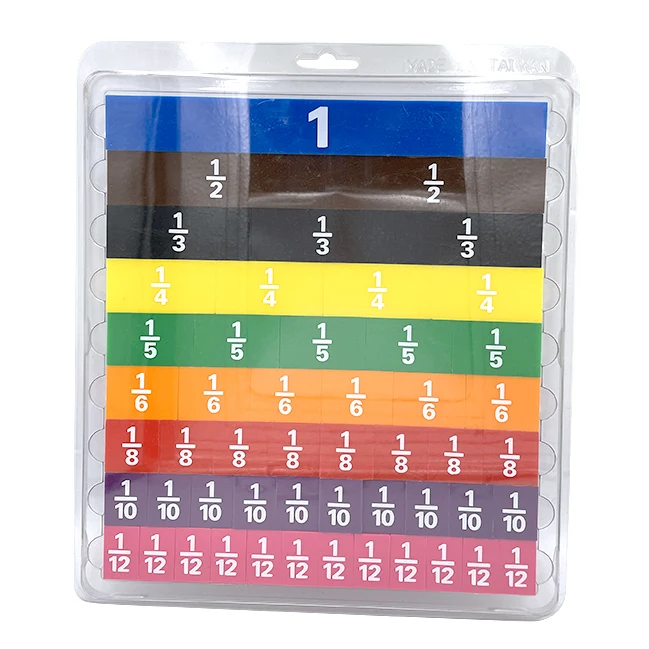 Plastic Double-sided Decimal And Fraction Tiles - Buy Plastic Double ...
