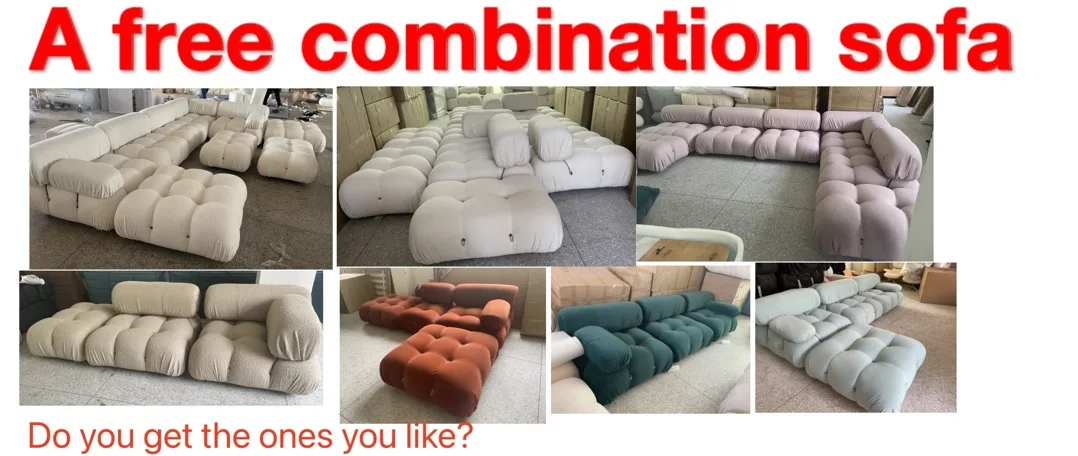 Modern Living Room Mario Sofa Leisure Modular Sofa Comfortable Durable ...