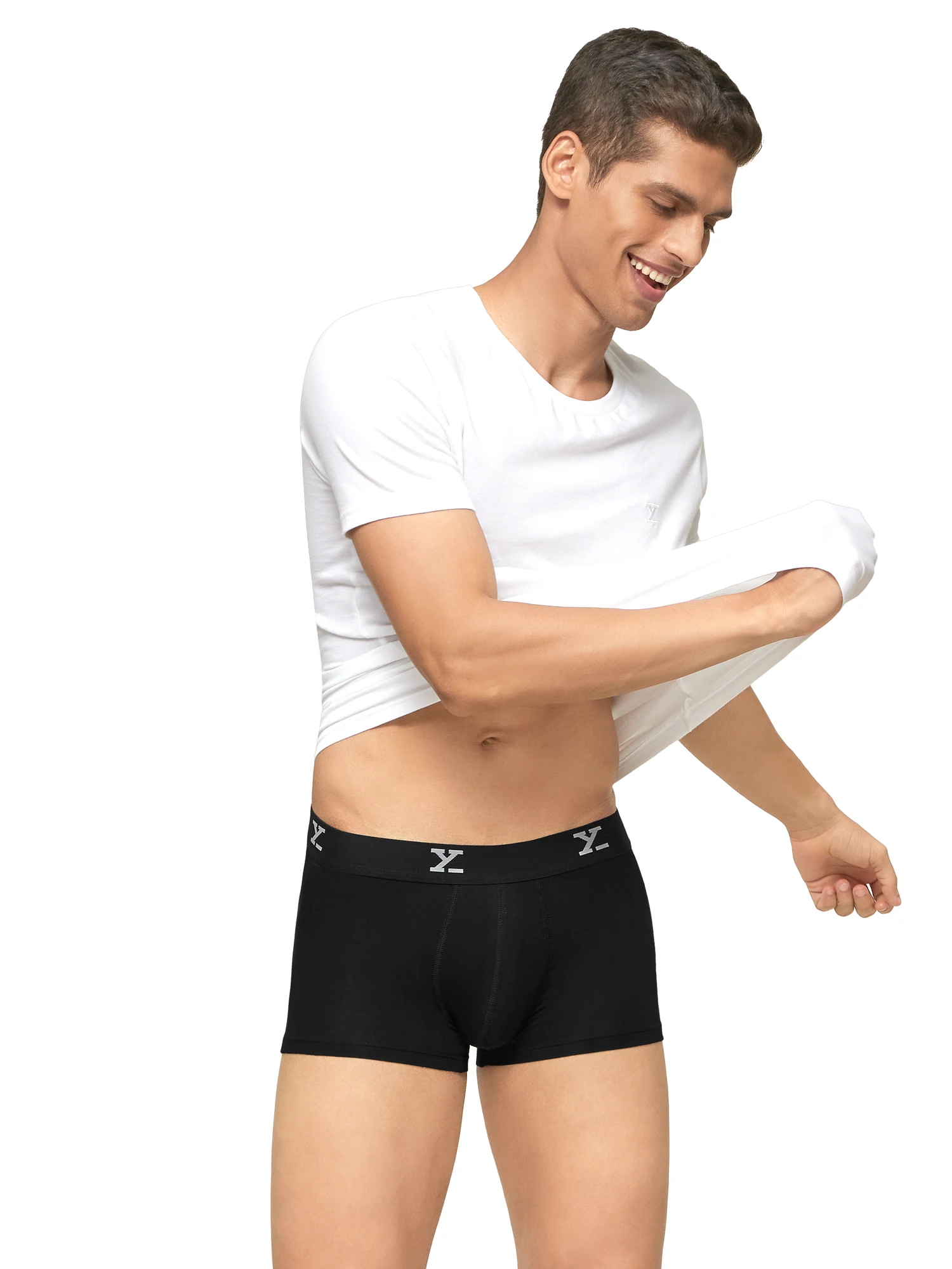 Intellisoft Antimicrobial Micro Modal Premium Trunk Underwear For Men ...