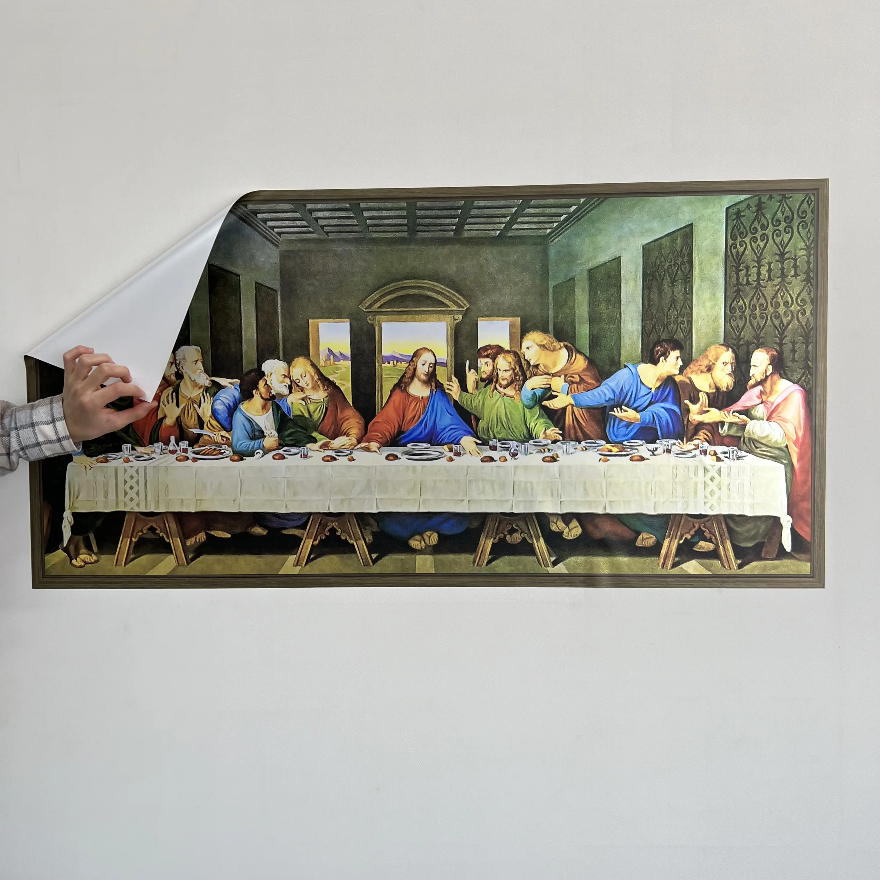 Leonardo Da Vinci's Last Supper Painting Reusable Durable Polystyrene ...