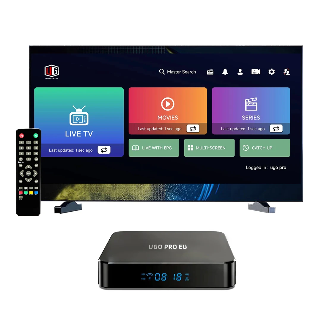 Ugo Pro 4k Android Smart Player Tv Box Urls Link For Europe Android Smarters Pro Lite - Buy 2013 ...