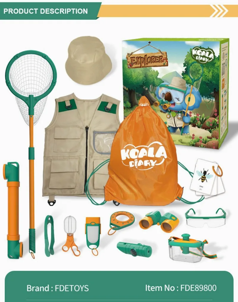 Explore Tool Set Premium Kids Camping Toys Kids Outdoor Explorer Kit ...
