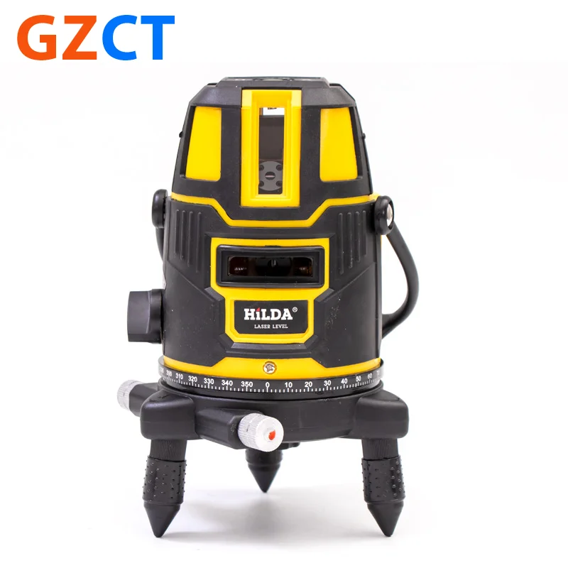360 Laser Level China Professional Red Laser Beam 3/5 Lines Rotary ...