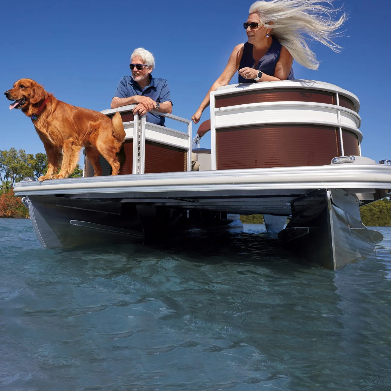 Kinocean Customizable Aluminum Pontoon Boat Luxury Sport Electric Motor ...