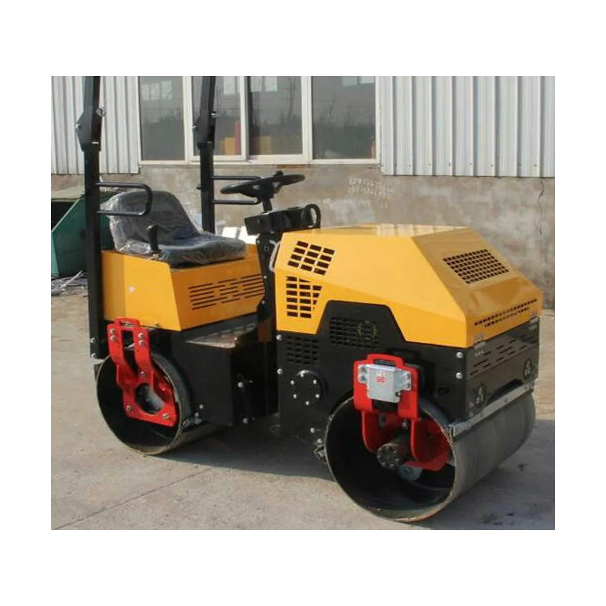 14 Ton Hydraulic Roller Compactor Double Drum Walk Behind Roller - Buy ...