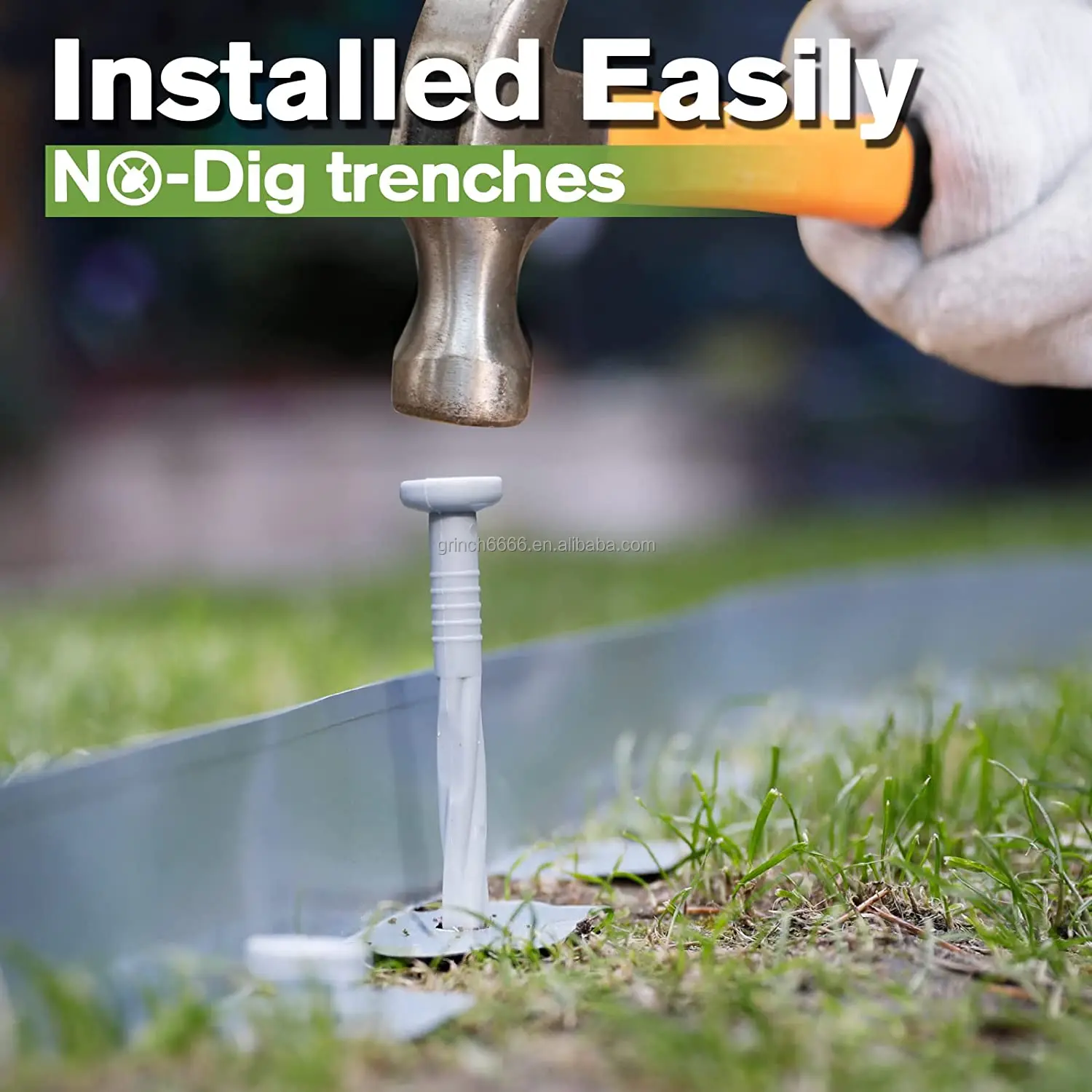 Multifunctional Lawn Edging Border Stainless Steel Landscape Garden ...