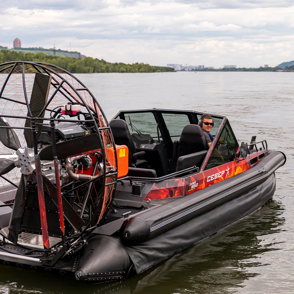 Top Quality Air Boat "severboat Sever 650" For Water Traveling In The ...