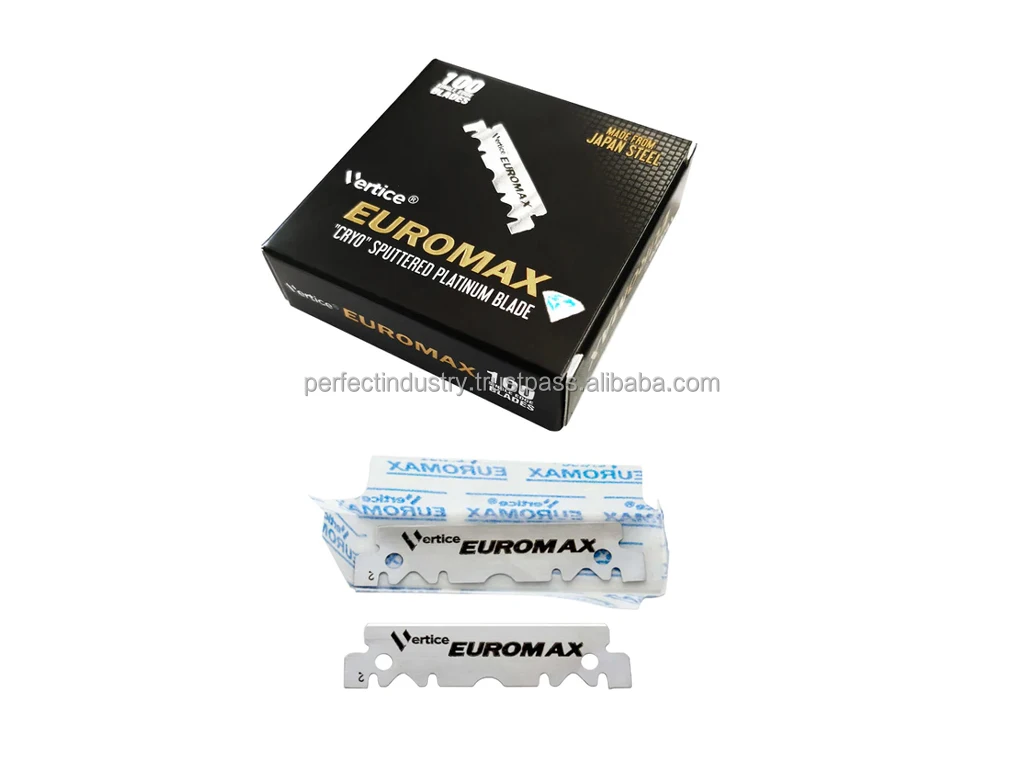 Shark Disposable Half Cut Razor Blades / Single Edge 100 Barber Blades ...