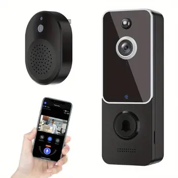 Smart Home Security Doorbell Camera Wifi Video Intercom Door Bell ...