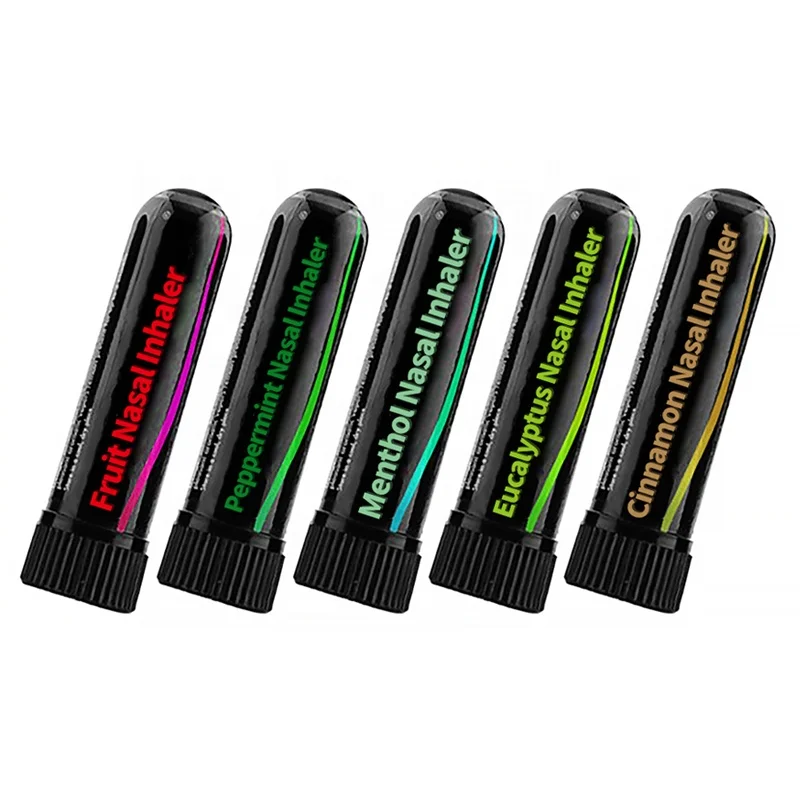 Private Label Aromatherapy Blank Nasal Inhaler Tube Oem 1oo% Pure Oil ...