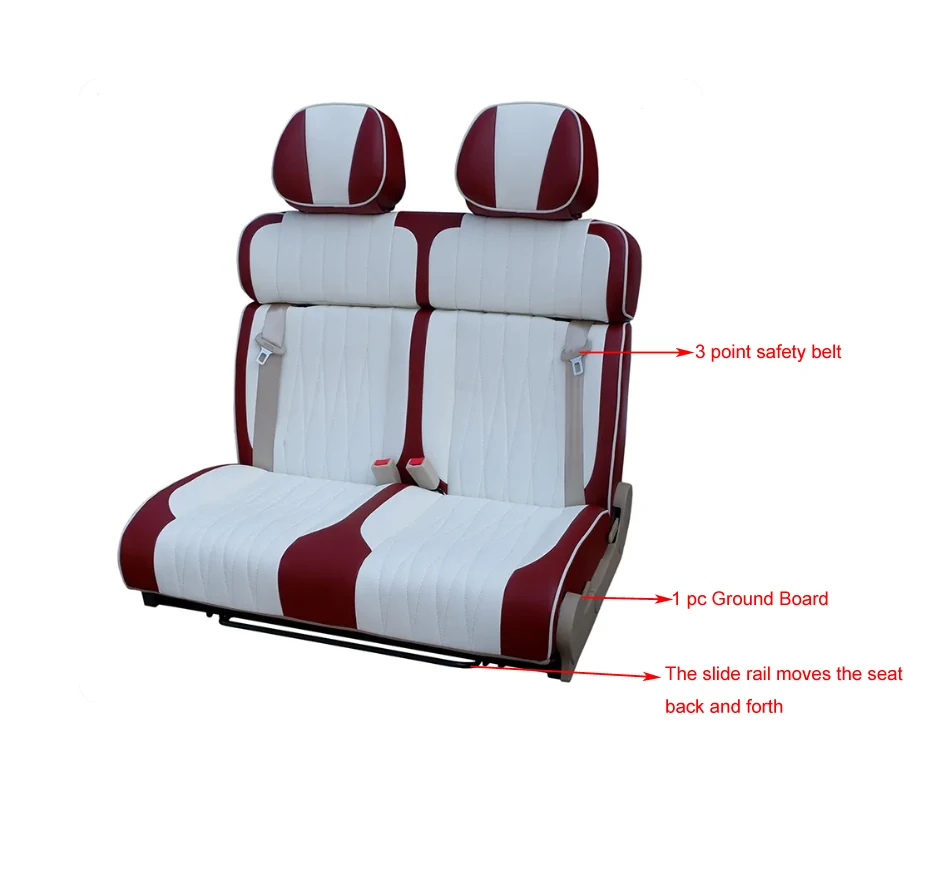 Luxury Motorhome Seats - Multi-Functional Reclining Camper Seat Bed