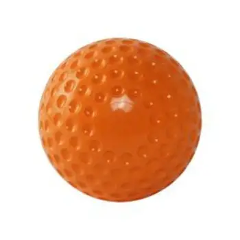 Custom Logo Orange Dimple Pitching Machine Ball Pu Hard Dimpled ...