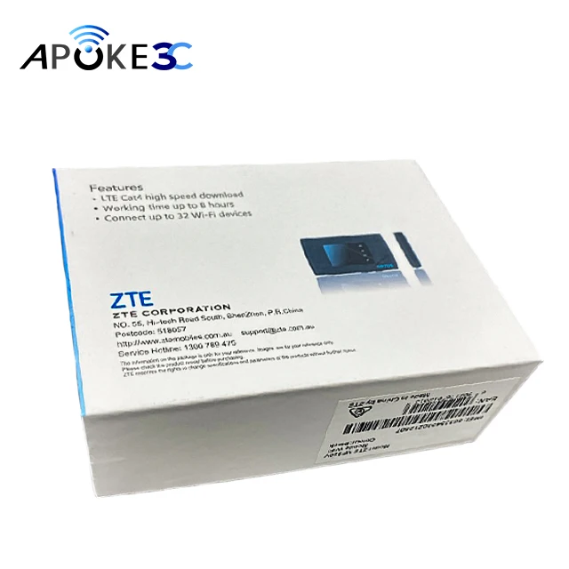 Zte 4g Lte Hotspot Mf920พกพา2000mah B3/7/28/40 Mf910 Mf920u Mf920v ...