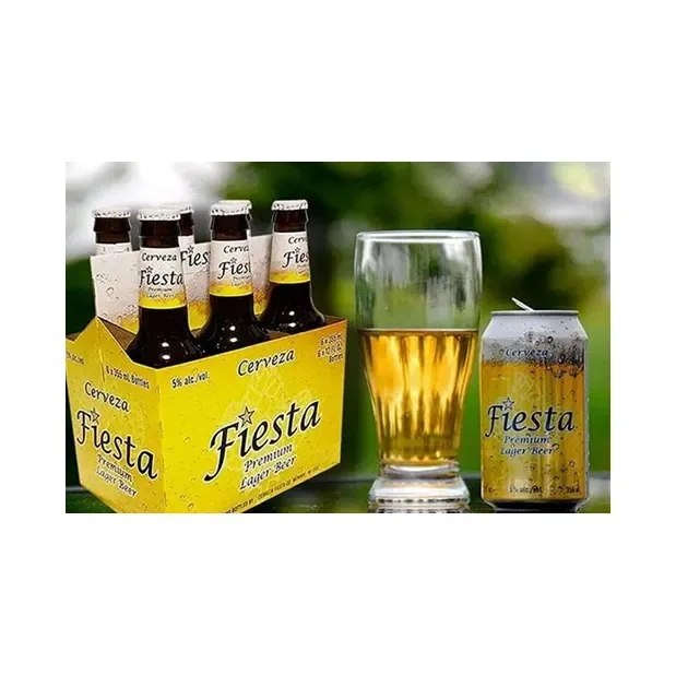 Fiesta Premium Non-Alcoholic Draft Beer Original Taste Bottled and ...
