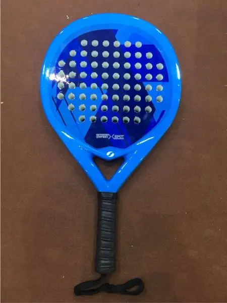 Addle Padel Tennis Racket Diamond Teardrop Round Shape Custom Logo ...