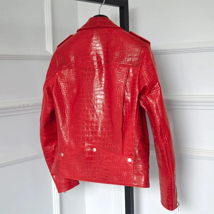 Shop Our Latest Design Jacket with Alligator Snakeskin