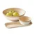 Hot Product 2024 Natural Spun Bamboo Salad Bowl And Serving Tray Set Of ...