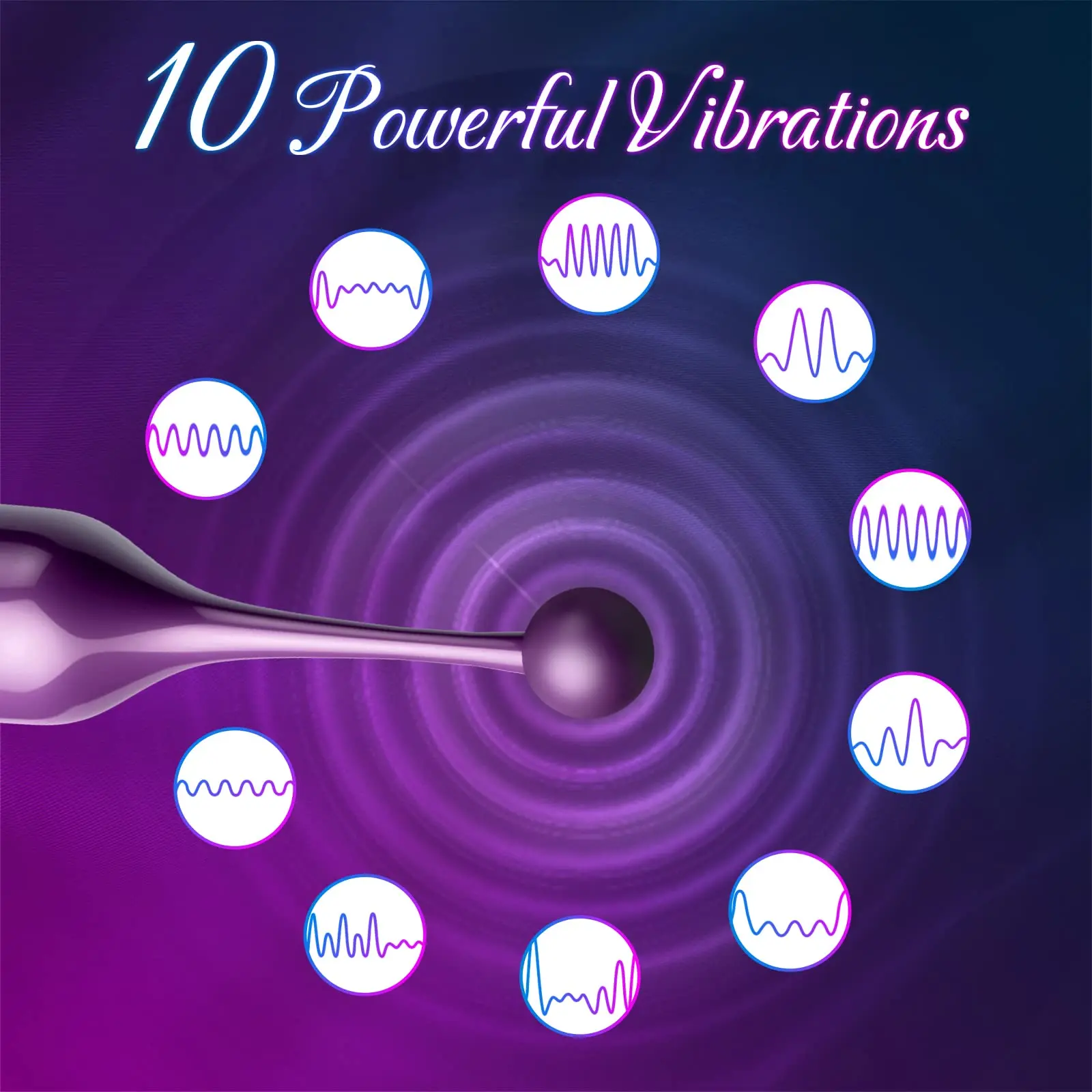 Wholesale Clitoral Vibrator Sex Stimulator Toy with 10 Modes
