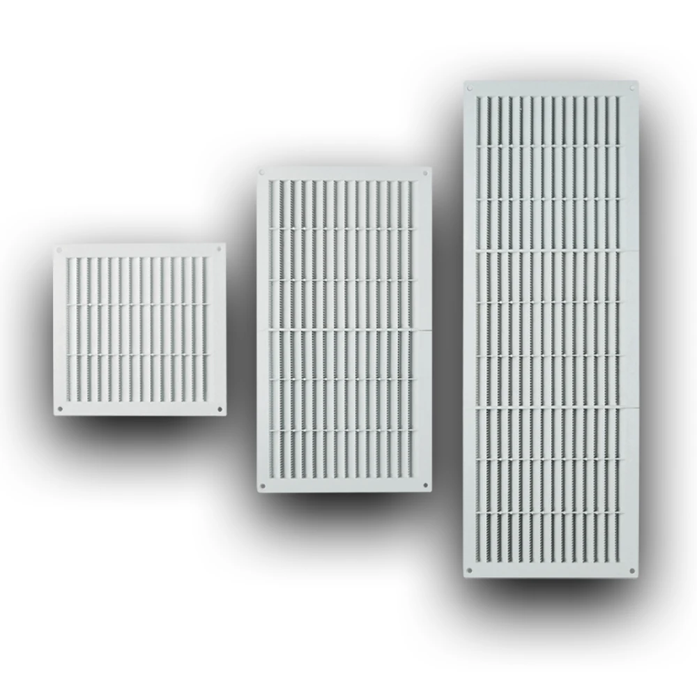 HVAC plastic ventilation grating in different size with laboratory ...