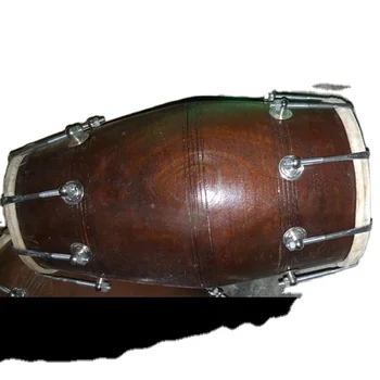Mango Wood Traditional Dholak Masterpieces Handcrafted Wooden Dholki ...