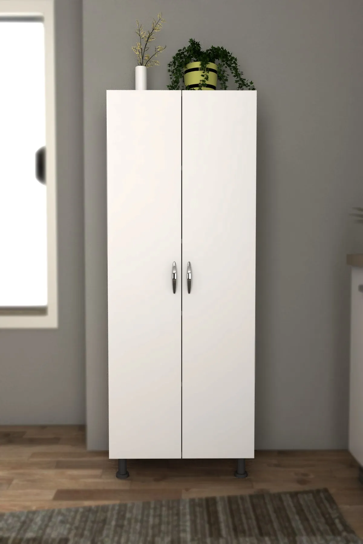 Multi-purpose Cabinet With 4 Doors High Quality Modern Furniture Long Lasting Home - Office ...