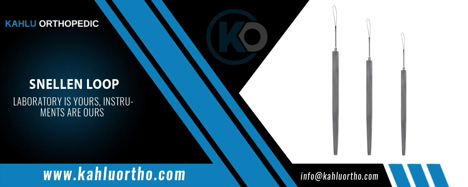 Stainless Steel Titanium Kirby Eye Surgical Instrument Eye Lens Loop ...