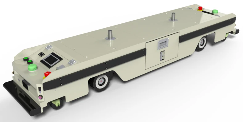 Automatic Guided Vehicles Dual-drive Bidirectional Lurking Magnetic ...