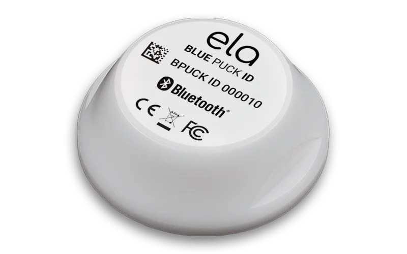 Blue PUCK ID - High-Quality Bluetooth Beacon for Equipment Identification