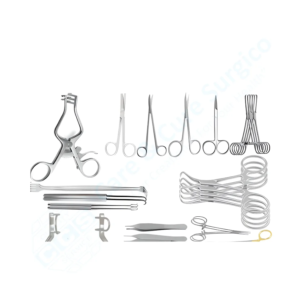 Basic Abdominal Surgery Instruments Pediatric Laparotomy Surgical ...