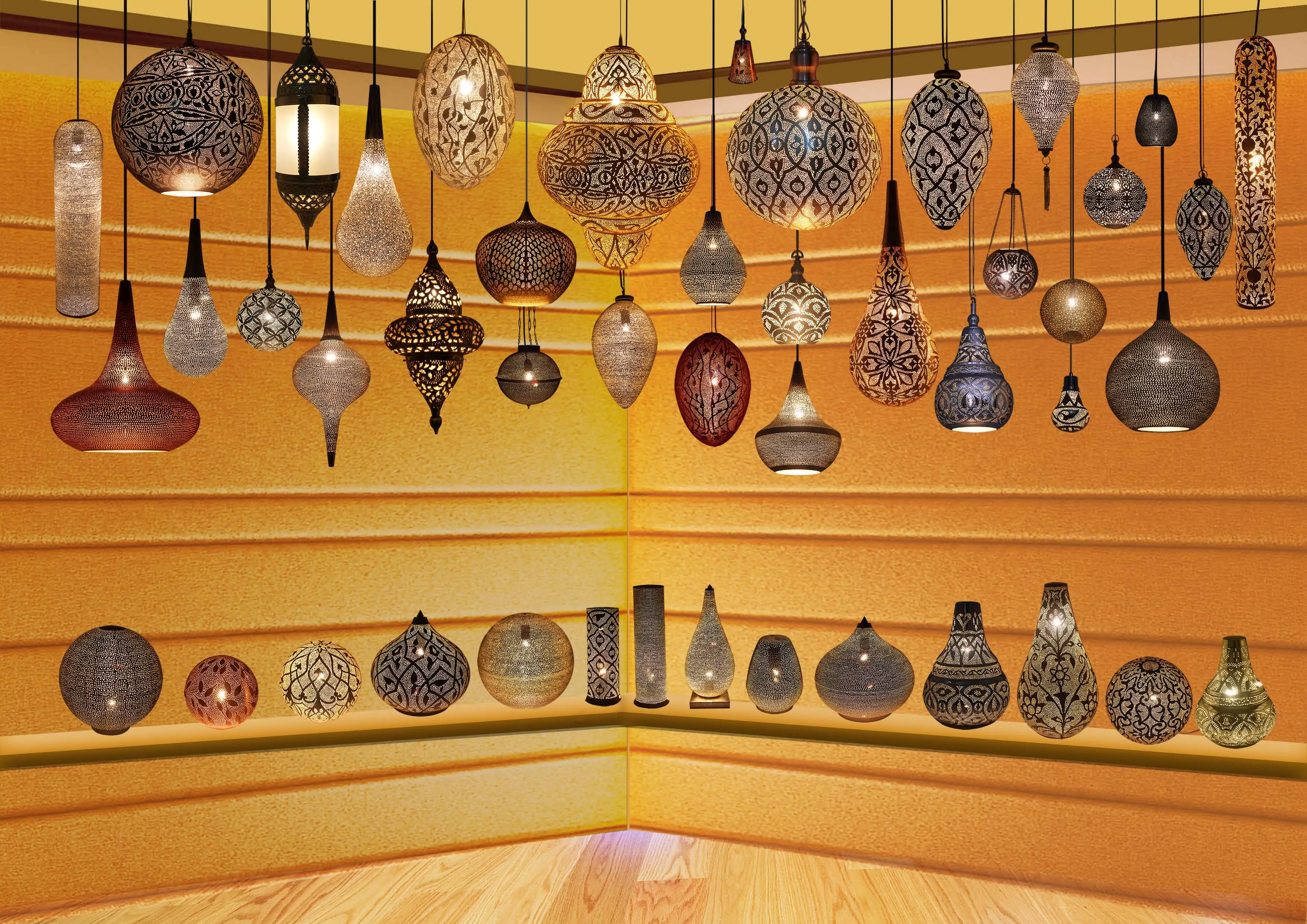 Black Color Rafale Decorative Modern Light Selling Led Lights For Home ...