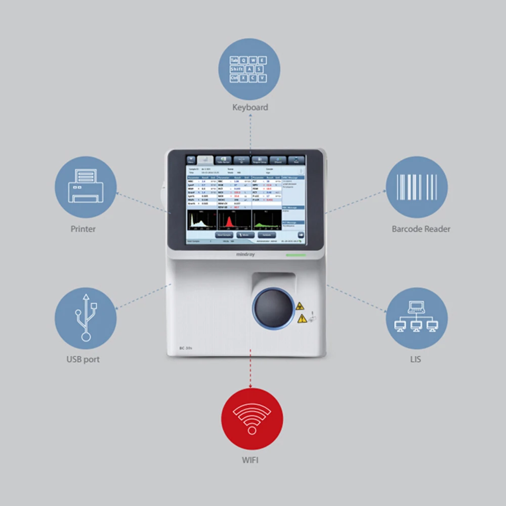 Mindray Bc-30s Hematology Analyzer - Efficient Blood Counting