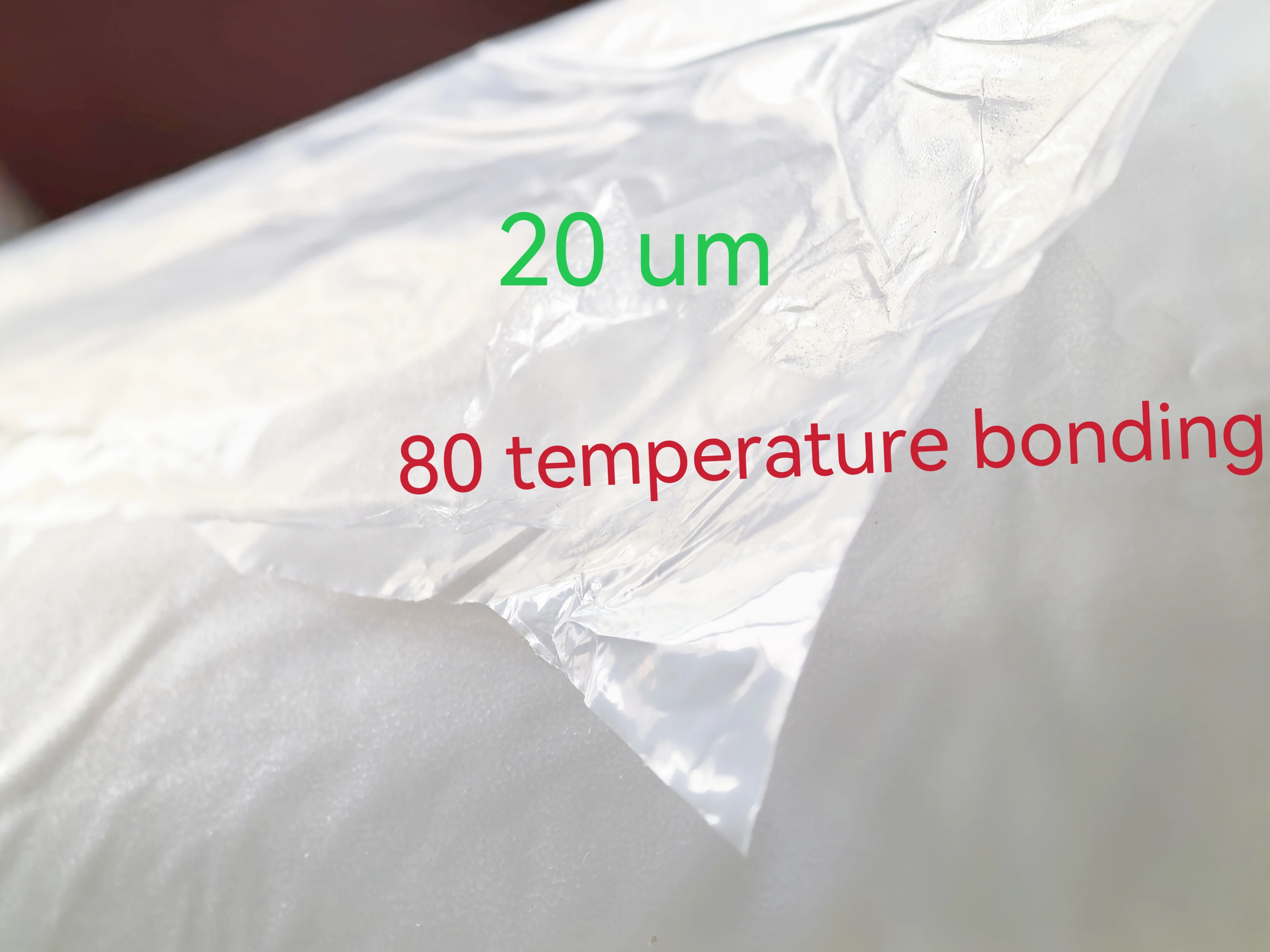 20 Micron Transparent Polyurethane TPU Hot Melt Glue Film forTextile ...
