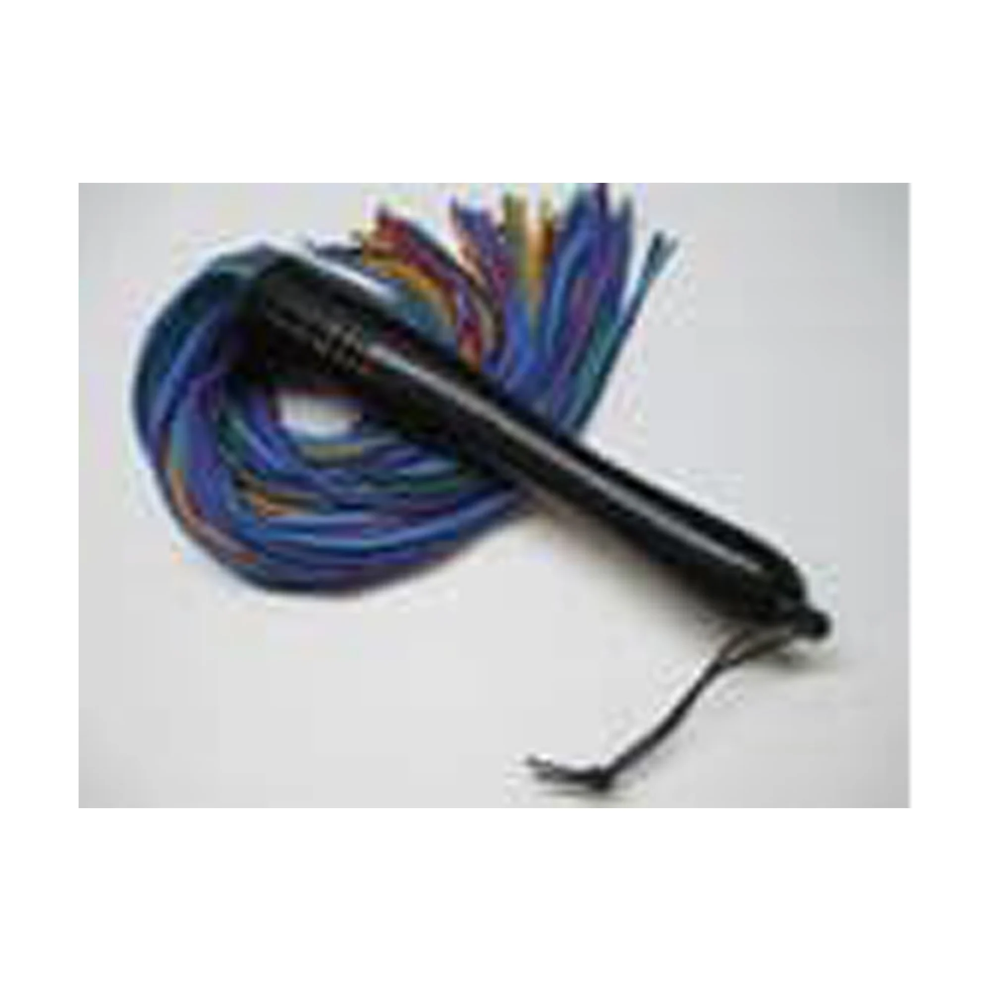 Leather Rainbow Flogger - Enhance BDSM Sex Toy Experience