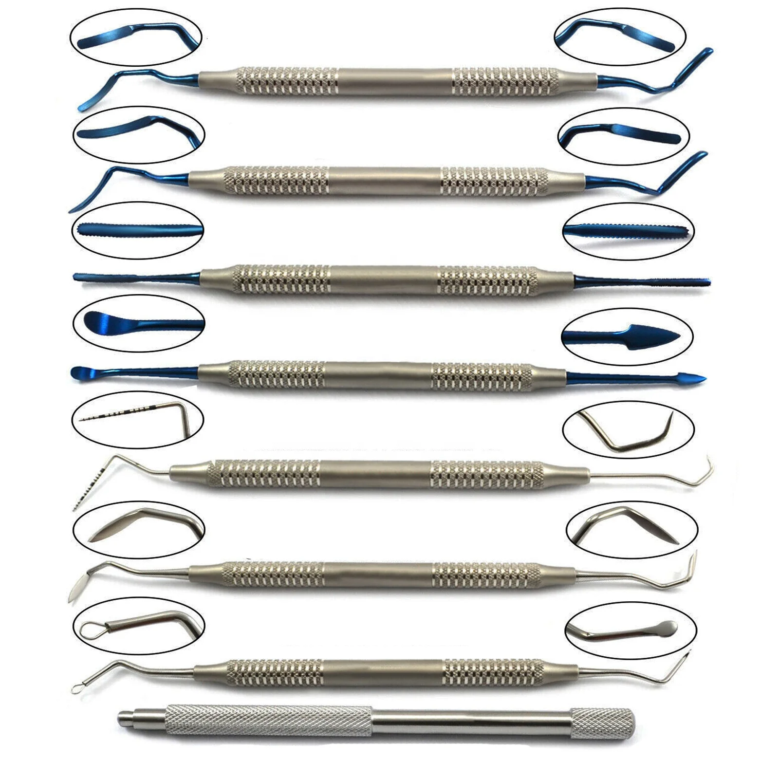 Mauri Tunneling Instruments Kit Gingival Gum Surgery Periodontal ...