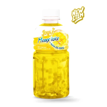 320ml Joyce Healthy Nata De Coco Juice Drink Mango Fruit Juice Bottle ...