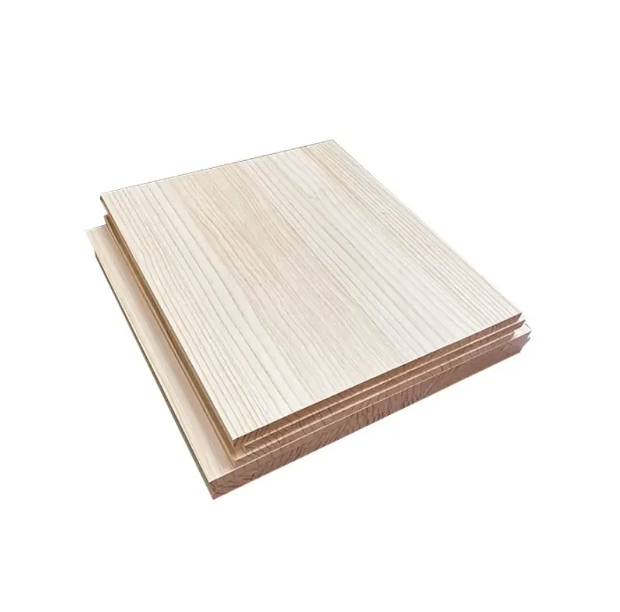 Factory Unfinished Solid Wood Plank Blocks Pine Lumber Board Timber ...