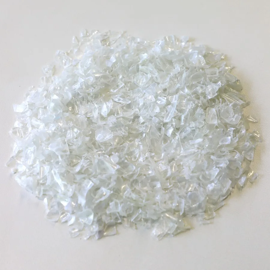 Fresh Hot Washed 100% Clear Pet Bottle Scrap / Pet Flakes White ...