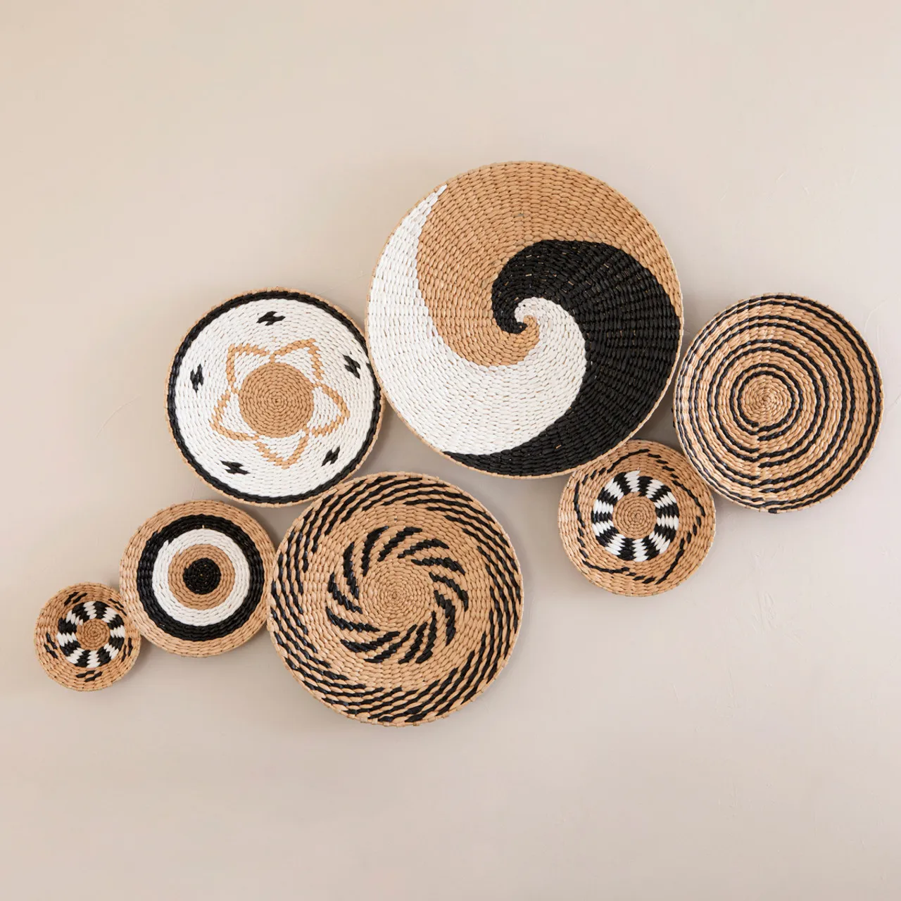 Water Hyacinth Wall Decor Luxury Wall-mounted Art Interior Adornment ...