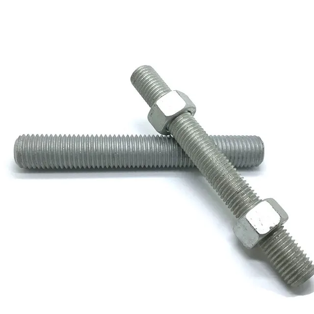 DIN835 Stainless Steel Double End Threaded Stud Head Screw Bolt At Best ...