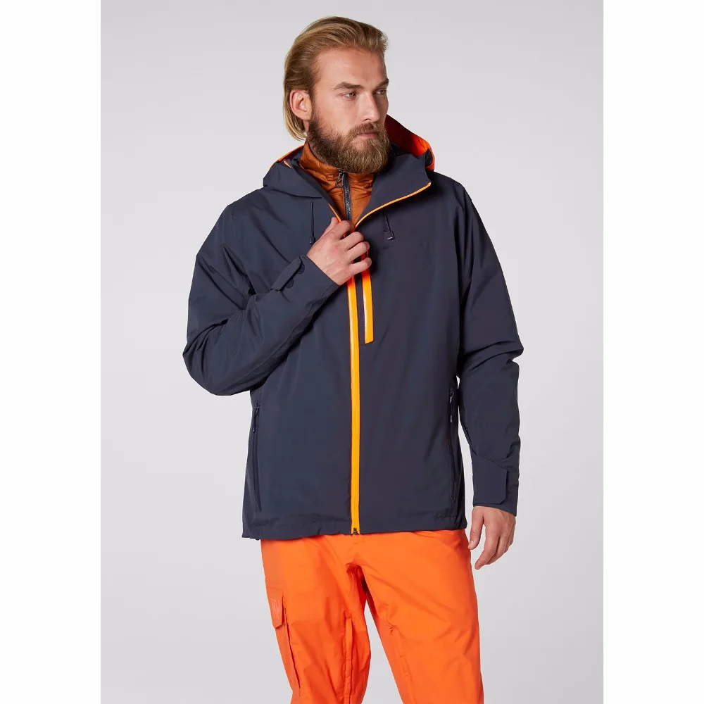 Customized Men Ski Jacket - 20000mm Waterproof & Durable
