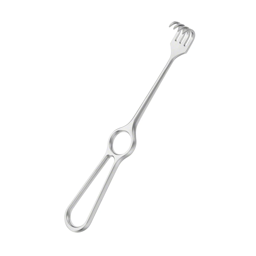 Kocher Wound Retractor With Prong 220 Mm 8.34" 4 Prongs Semi Sharp ...